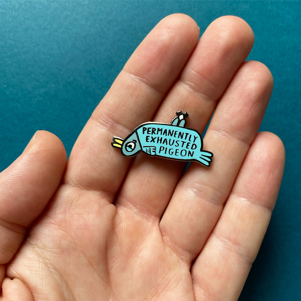 Dog Petting Champion Enamel Pin – Gemma Correll