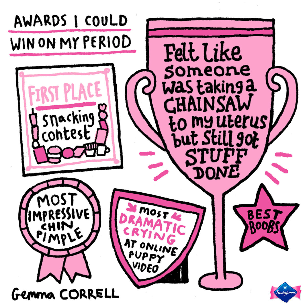 Period Awards – Gemma Correll